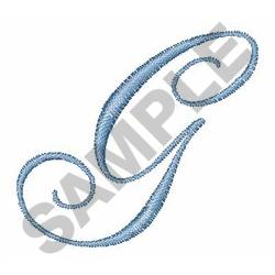 Wedding Script Font G Embroidery Design | AnnTheGran.com