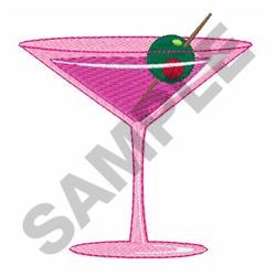 MARTINI Embroidery Design | AnnTheGran.com