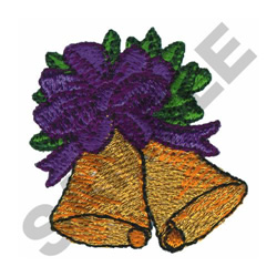 WEDDING BELLS Embroidery Design | AnnTheGran.com