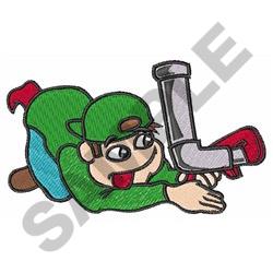 PLUMBER Embroidery Design | AnnTheGran.com