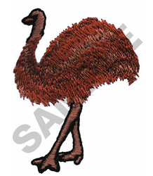 EMU Embroidery Design | AnnTheGran.com