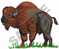 BUFFALO Embroidery Design | AnnTheGran.com