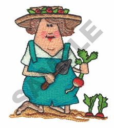 OLD LADY Embroidery Design | AnnTheGran.com
