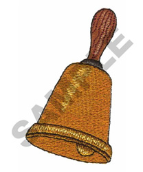 SCHOOL BELL Embroidery Design | AnnTheGran.com