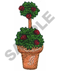 TOPIARY Embroidery Design | AnnTheGran.com