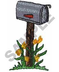 FLORAL MAILBOX Embroidery Design | AnnTheGran.com