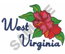 West Virginia Embroidery Design | AnnTheGran.com