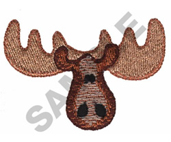 MOOSE Embroidery Design | AnnTheGran.com