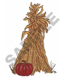 PUMPKIN & HAYSTACK Embroidery Design | AnnTheGran.com