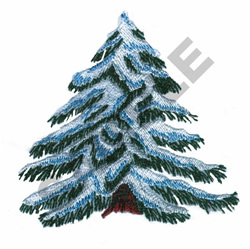 PINE TREE Embroidery Design | AnnTheGran.com