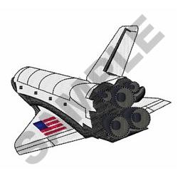 Space Shuttle Embroidery Design | AnnTheGran.com