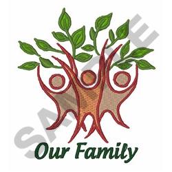 Our Family Tree Embroidery Design | AnnTheGran.com