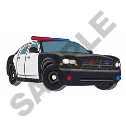 Police Car Embroidery Design | AnnTheGran.com
