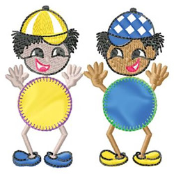 Children Applique Embroidery Design | AnnTheGran.com