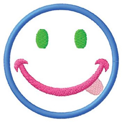 Smiley Face Embroidery Design | AnnTheGran.com