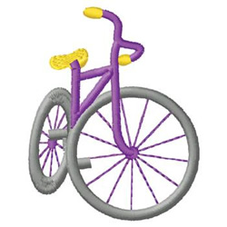 Bike Embroidery Design | AnnTheGran.com