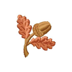 Acorn Embroidery Design | AnnTheGran.com