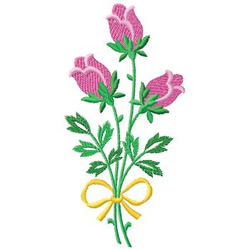 Rose Bunch Embroidery Design | AnnTheGran.com