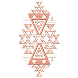 Geometric Design Embroidery Design | AnnTheGran.com