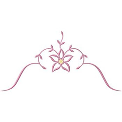 Floral Scroll Embroidery Design | AnnTheGran.com