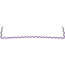 Scallop Edge Embroidery Design | AnnTheGran.com