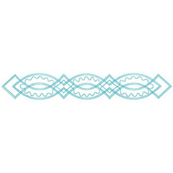 Scroll Border Outline Embroidery Design | AnnTheGran.com