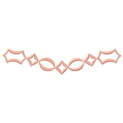 Geometric Border Outline Embroidery Design | AnnTheGran.com