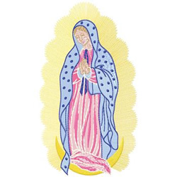 Mary Embroidery Design | AnnTheGran.com