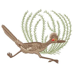 Roadrunner Embroidery Design | AnnTheGran.com