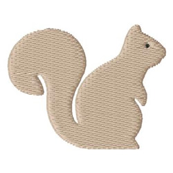Squirrel Embroidery Design | AnnTheGran.com