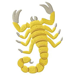 Scorpion Embroidery Design | AnnTheGran.com
