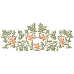 Elegant Scroll Embroidery Design | AnnTheGran.com