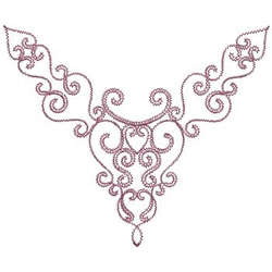Scroll Embellishment Embroidery Design | AnnTheGran.com