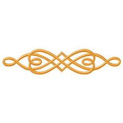 Scroll Design Embroidery Design | AnnTheGran.com