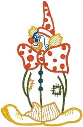 Clown Embroidery Design | AnnTheGran.com