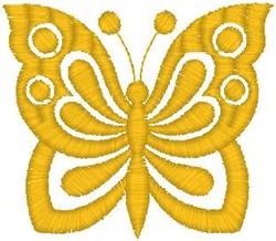 Big Butterfly Embroidery Design | AnnTheGran.com