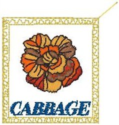 Cabbage Embroidery Design | AnnTheGran.com