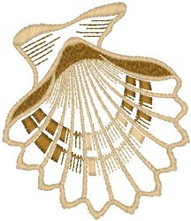 Scallop Embroidery Design | AnnTheGran.com
