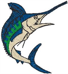 Marlin Embroidery Design | AnnTheGran.com