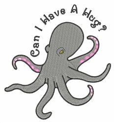 Free Octopus Hug Embroidery Design | AnnTheGran.com
