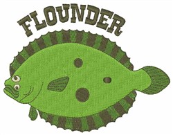 Flounder Embroidery Design | AnnTheGran.com