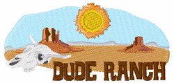 Dude Ranch Embroidery Design | AnnTheGran.com