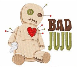 Bad Juju Embroidery Design | AnnTheGran.com