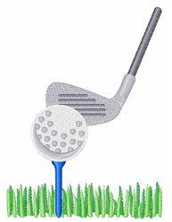 Golf Ball Embroidery Design | AnnTheGran.com
