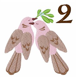 2 Doves Embroidery Design | AnnTheGran.com
