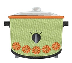 Crock Pot Embroidery Design | AnnTheGran.com