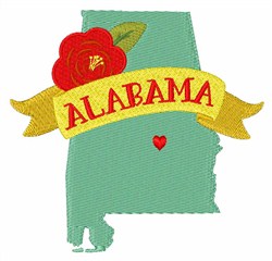 Alabama Embroidery Design | AnnTheGran.com