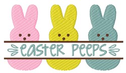 Easter Peeps Embroidery Design | AnnTheGran.com