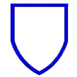 Badge Outline Embroidery Design | AnnTheGran.com