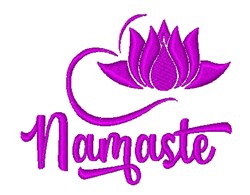 Namaste Embroidery Design | AnnTheGran.com